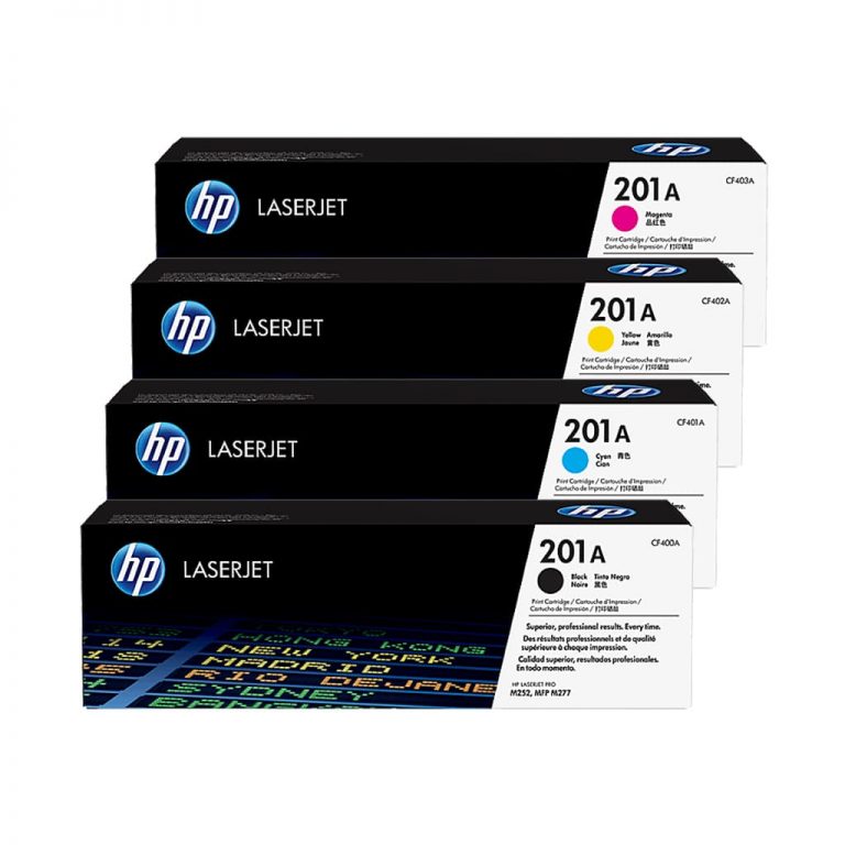 کارتریج 201A لیزری اچ پی ست چهار رنگ | خرید، قیمت و مشخصات در تجارت پرینت